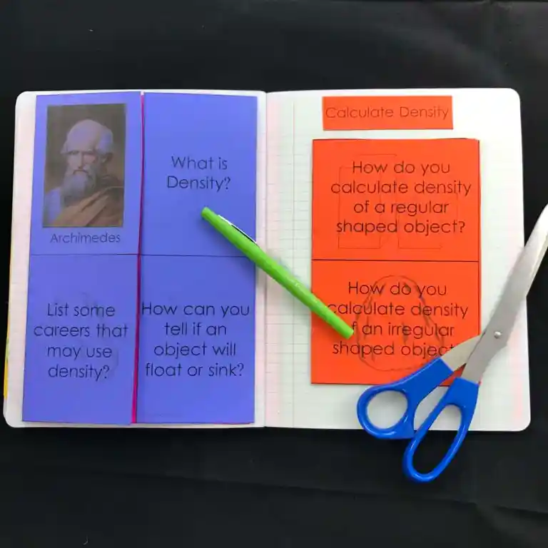 DensityIrregularly-ShapedObjectsLessonPlan–Complete5EMethodScienceUnit